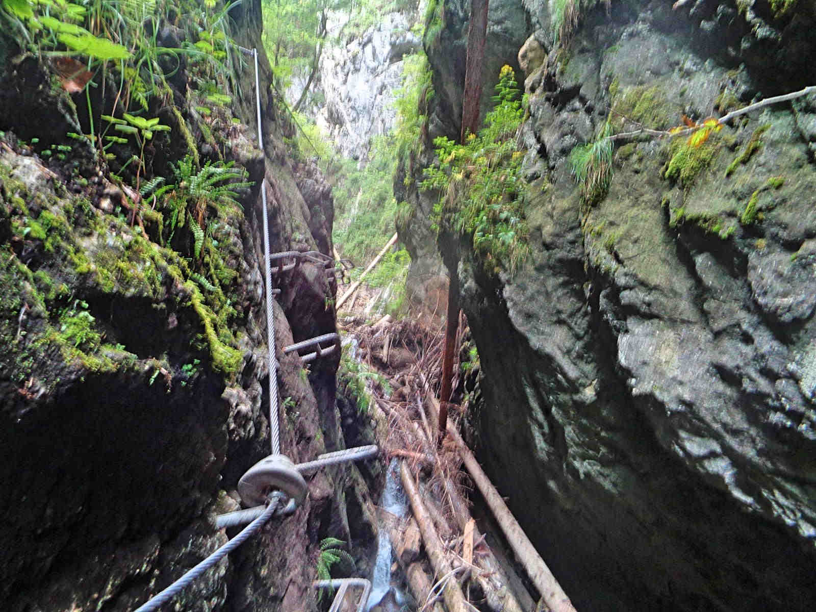 HZS Kysel – via ferrata w Słowackim Raju (opis przejścia, trudności ...
