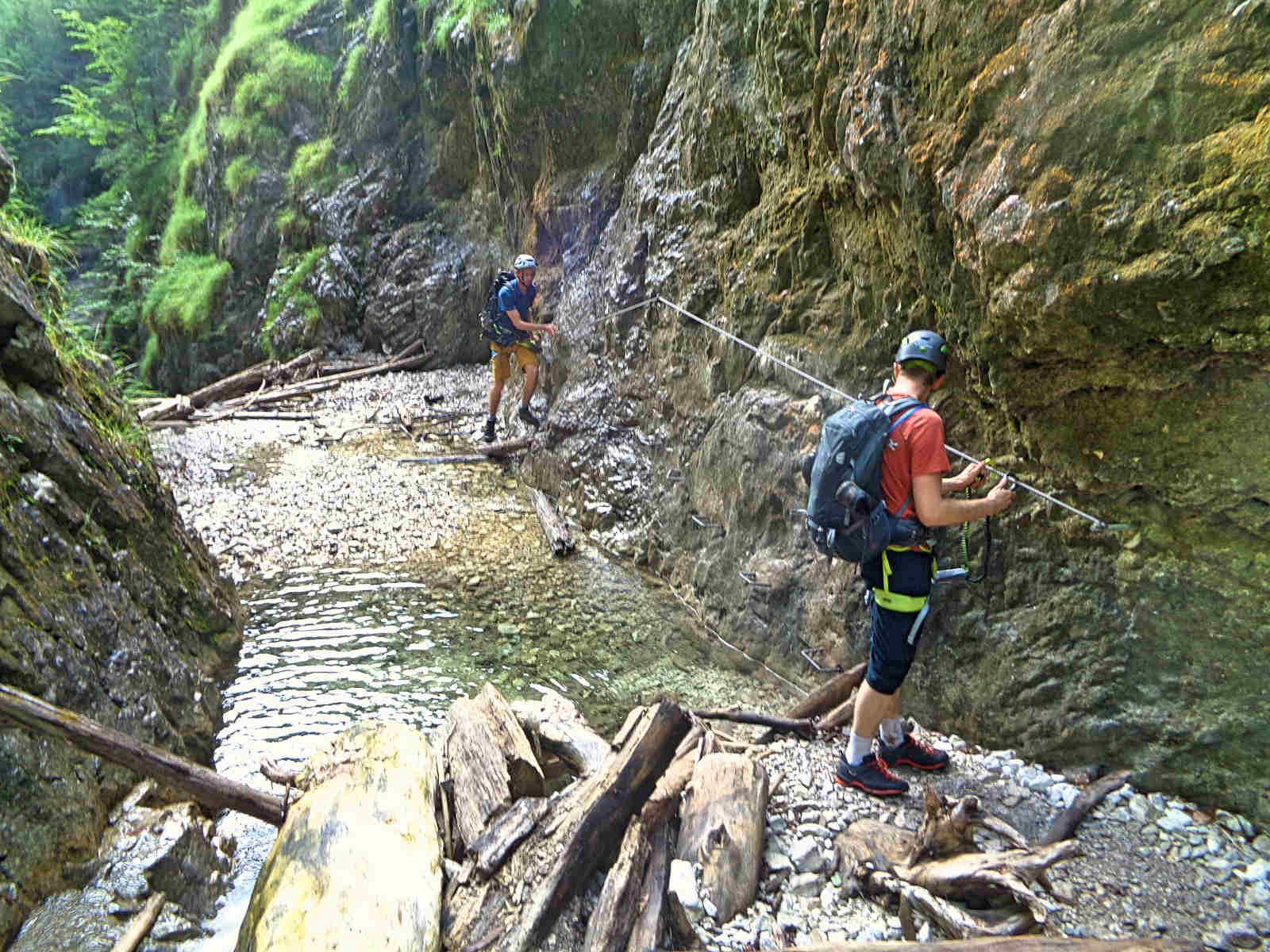 HZS Kysel – via ferrata w Słowackim Raju (opis przejścia, trudności ...