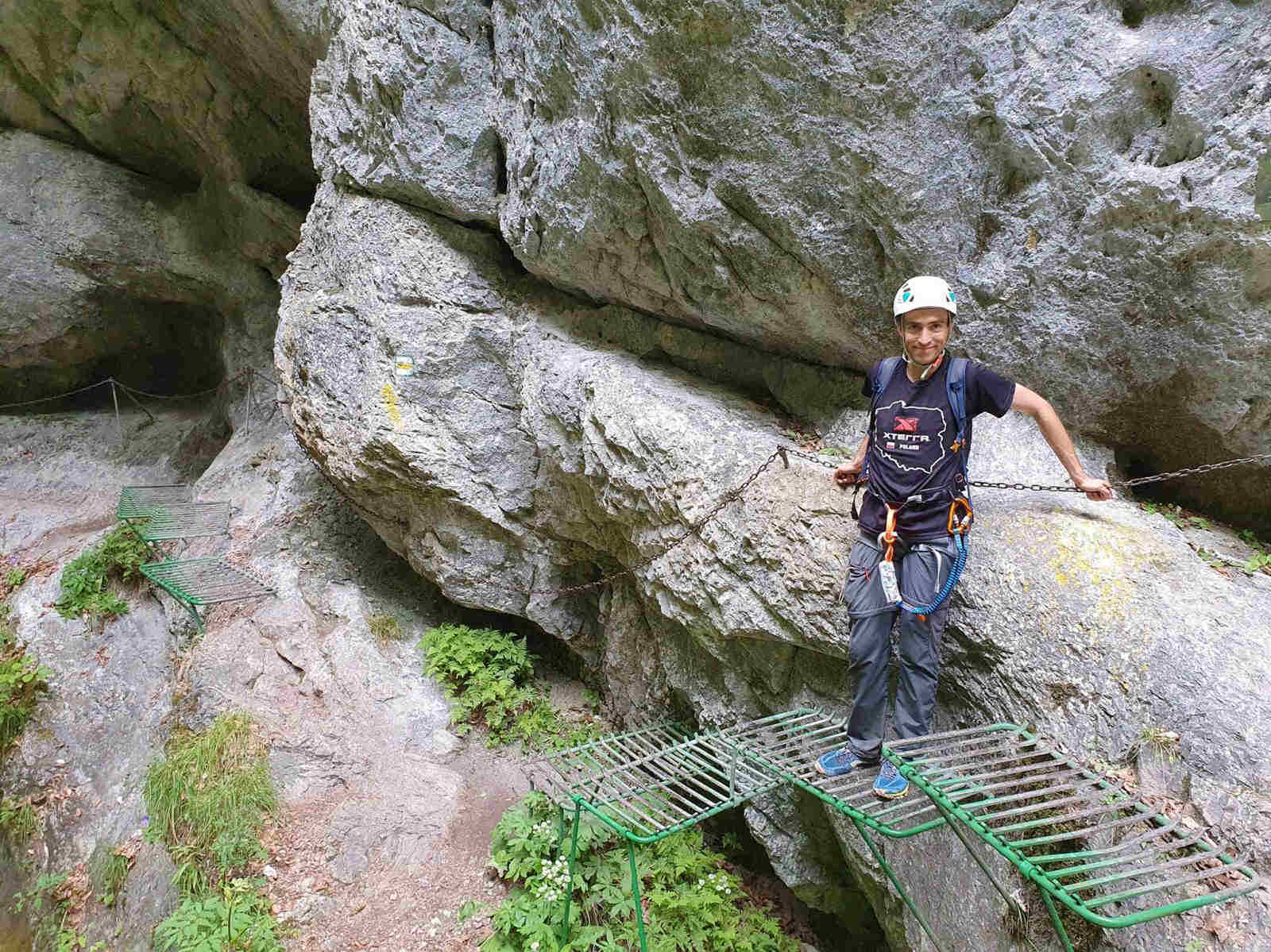 HZS Kysel – via ferrata w Słowackim Raju (opis przejścia, trudności ...