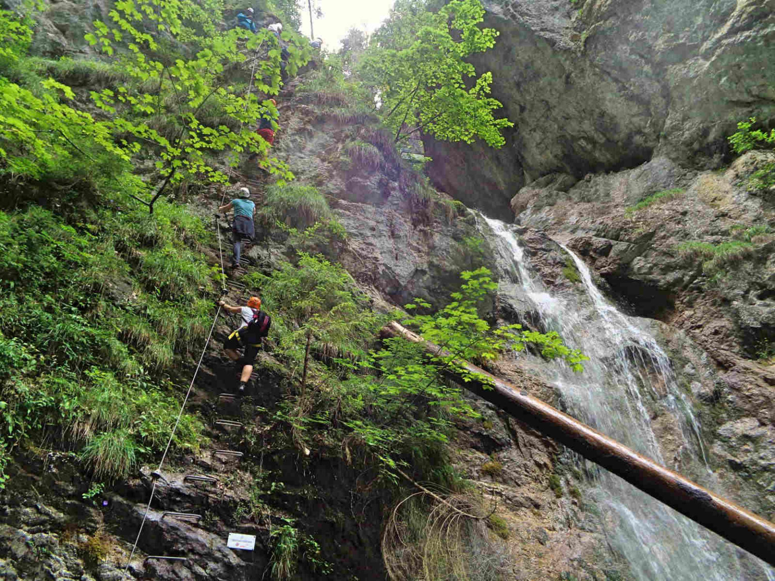 HZS Kysel – via ferrata w Słowackim Raju (opis przejścia, trudności ...