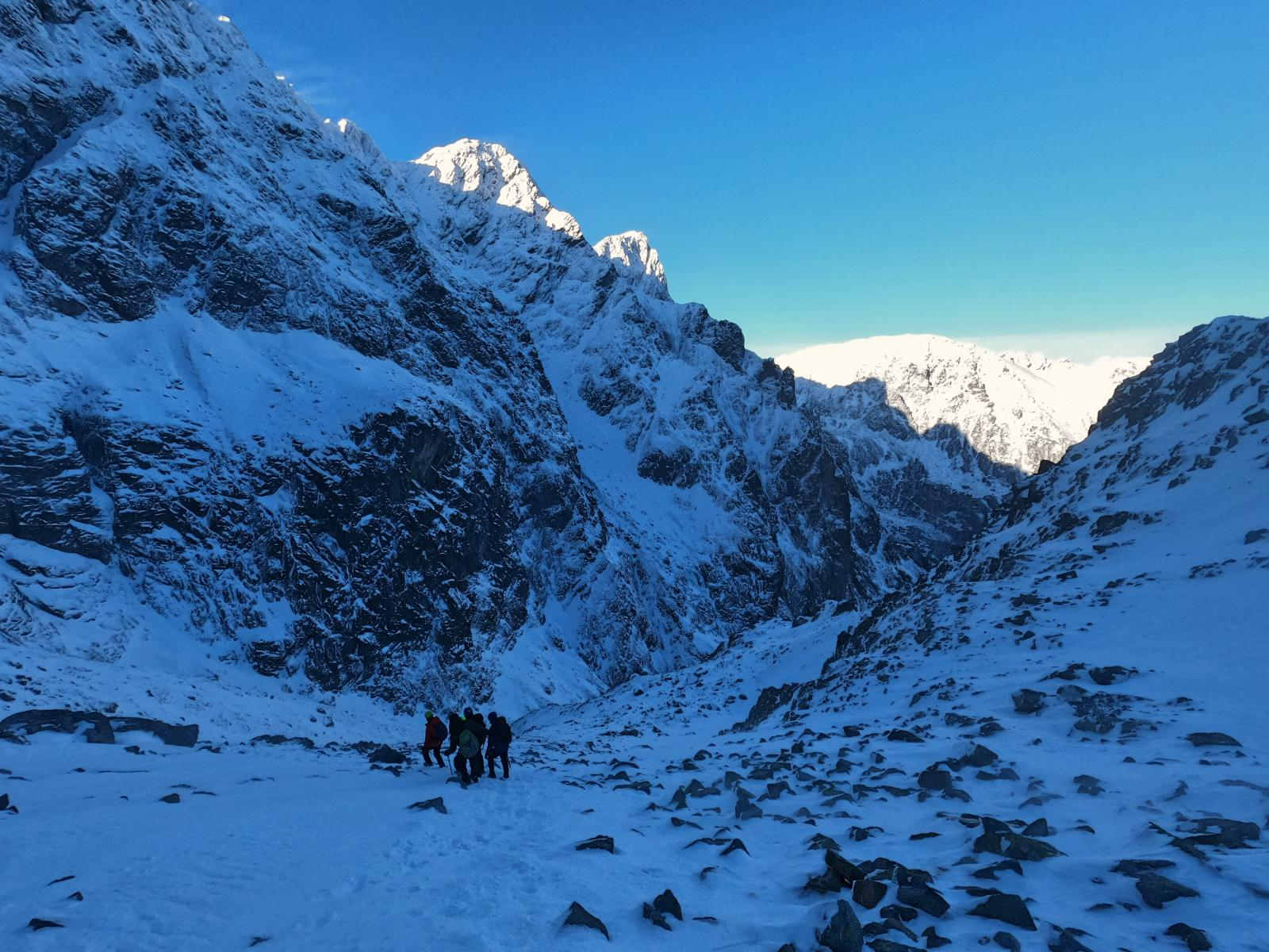 Niżnie Rysy zimą – droga, trudności, zdjęcia – ProjektyPrzygodowe