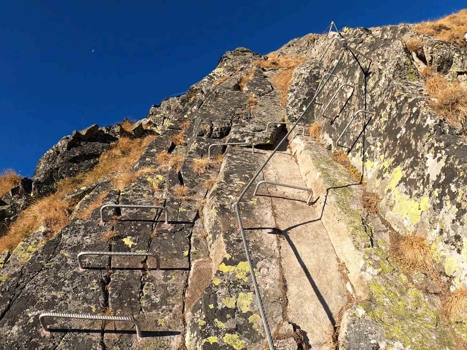 Via ferrata na Czerwoną Ławkę – opis trasy, trudności, zdjęcia ...