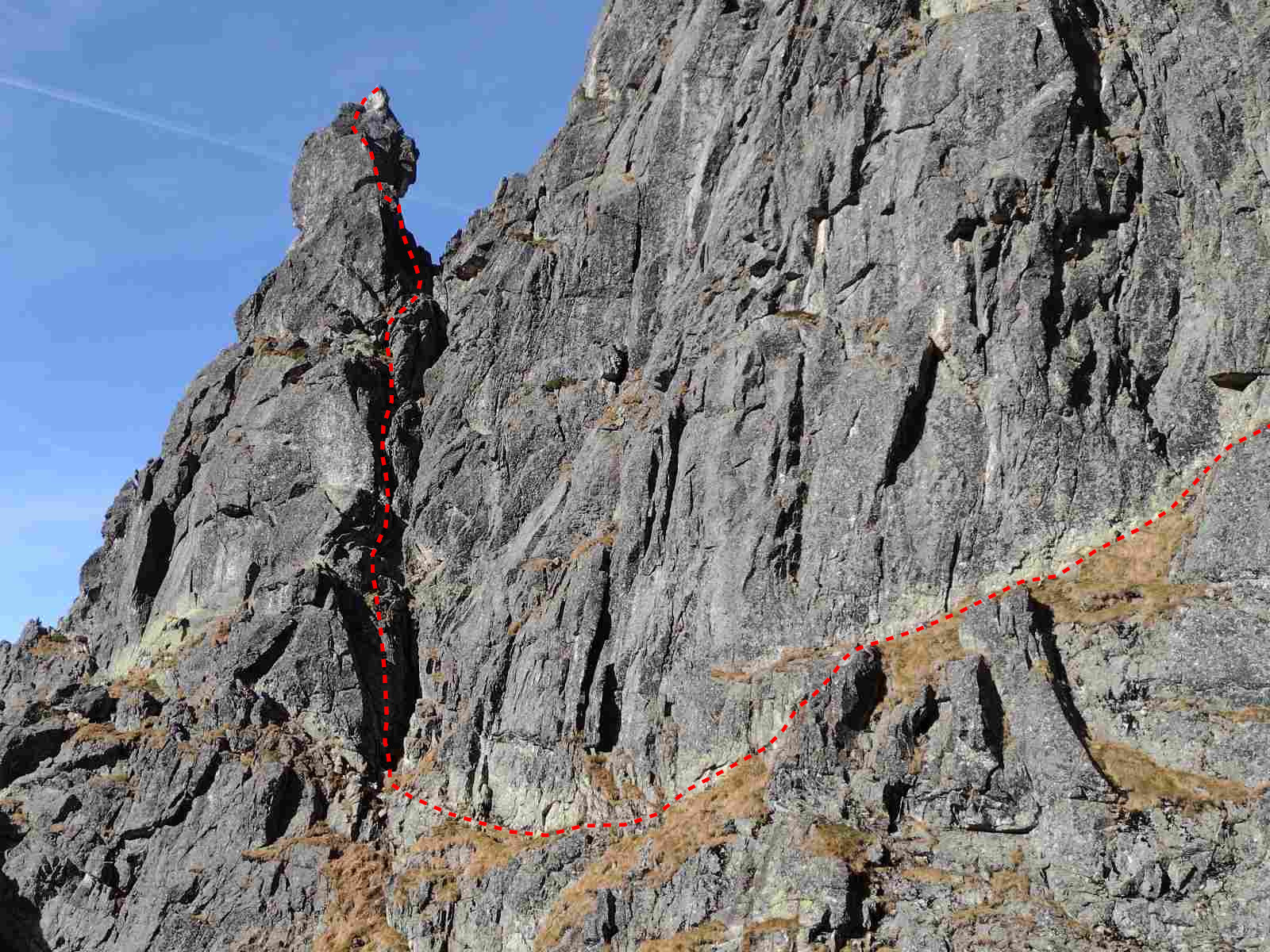 Żabia Lalka – wejście najłatwiejszą drogą (opis trasy, trudności ...