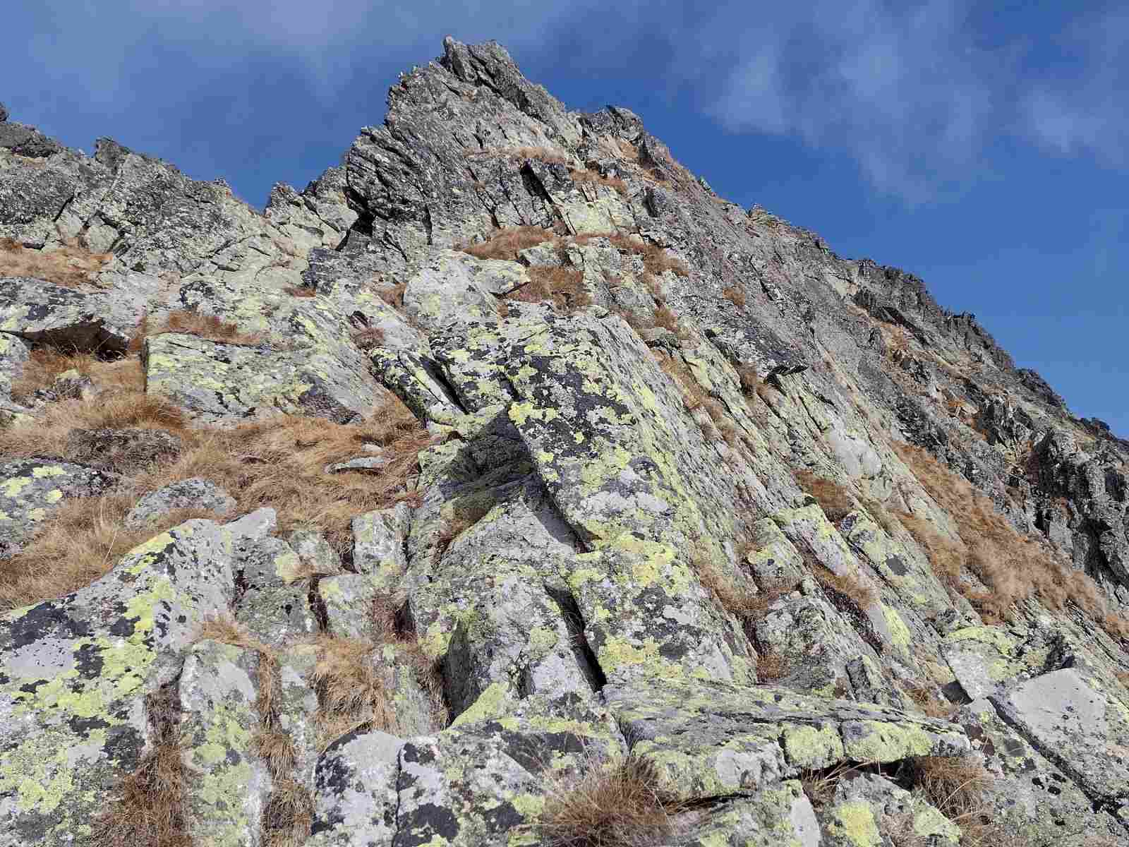 Zachodni Szczyt Żelaznych Wrót – wejście od Doliny Złomisk (droga ...